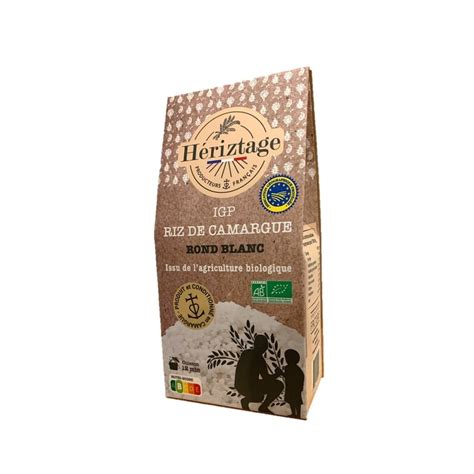 Riz De Camargue Igp Rond Blanc Bio Etui G