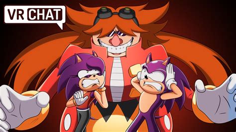 SONIC AND SONICA MEET EGGMADOM FEMALE EGGMAN IN VR CHAT YouTube