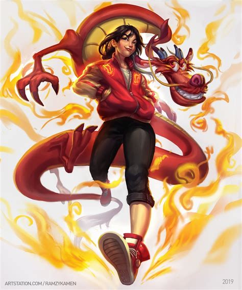 30270 Safe Artistramzykamen Fa Mulan Mulan Mushu Mulan Dragon Eastern Dragon