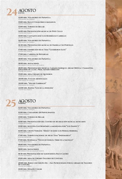 Feria San Agustín Tlaxco 2023 Ferias de México y Eventos