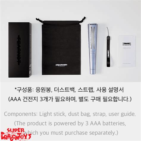 Le Sserafim Official Light Stick Superdragontoys