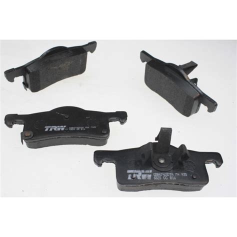 Balatas Ceramicas Traseras Gdb Dtm Trw Marmolejo