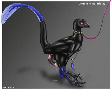 Rule 34 2014 Avian Blue Feathers Bondage Cock Sleeve Cock Sleeve Clothes Collar Cum Cum On