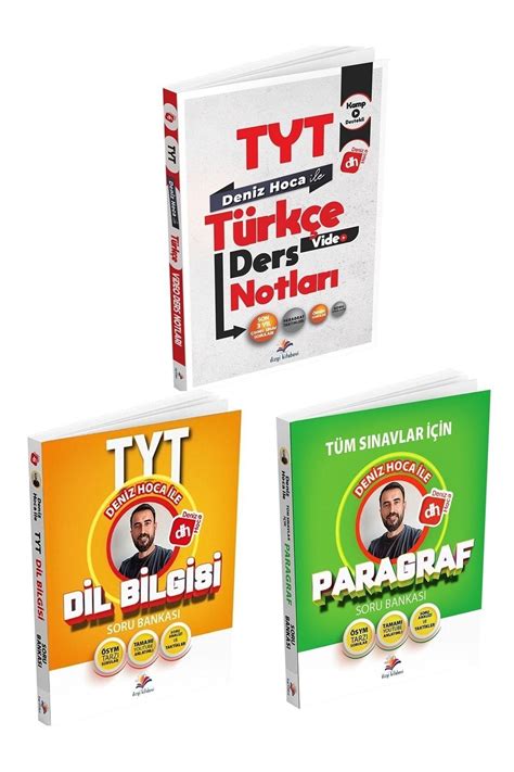 Dizgi Kitap Deniz Hoca Külliyatı Paragraf Dilbilgisi Soru Bankası