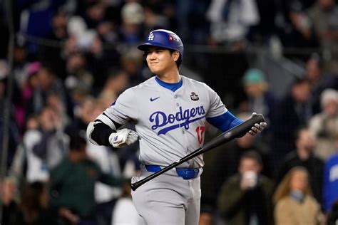 Shohei Ohtani Leads Off For Dodgers In World Series Game 3 Two Days