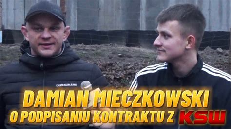 DAMIAN MIECZKOWSKI PRZED WALKĄ Z DZIKOWSKIM NA KSW W SZCZECINIE