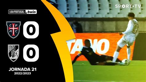 Resumo Casa Pia 0 0 Vitória SC Liga Portugal bwin SPORT TV YouTube