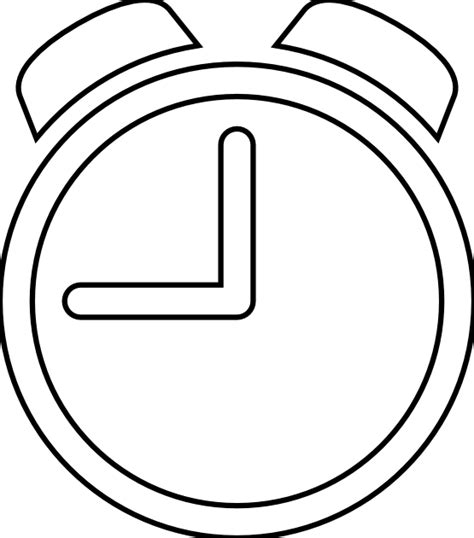 White Clock Icon Png 40245 Free Icons Library