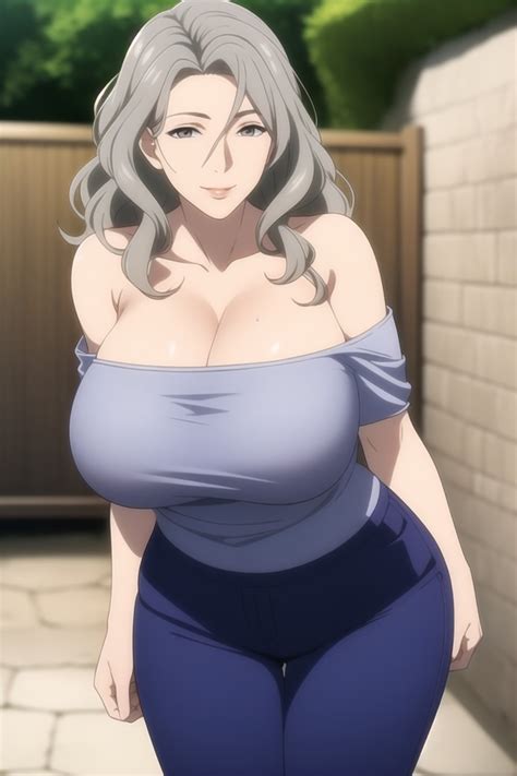 Rule 34 Ai Generated Big Breasts Gigantic Breasts Gilf Grandmother Huge Breasts Mature Female
