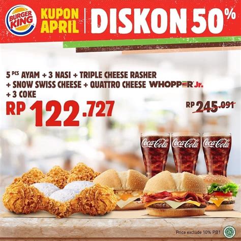 10 Promo Makan Murah Meriah Selama April 2019 Diskon Hingga 50 Persen