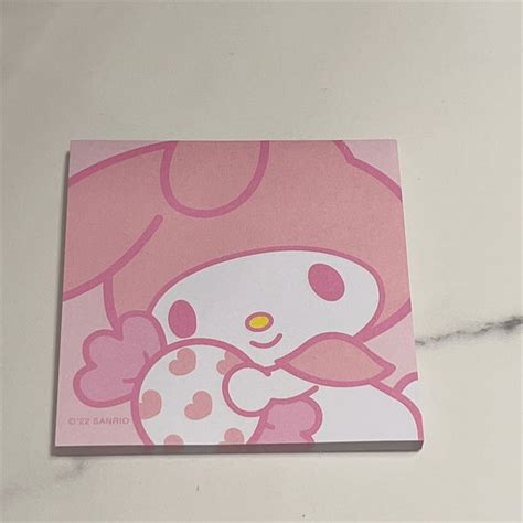 Sanrio Kawaii Post It Notes Cute Hugs Hellokitty Mymelody Kuromi Cinnamoroll Anime Cartoon
