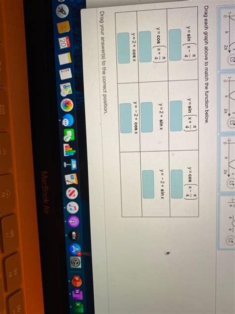 solved match each function with its graph one choice will