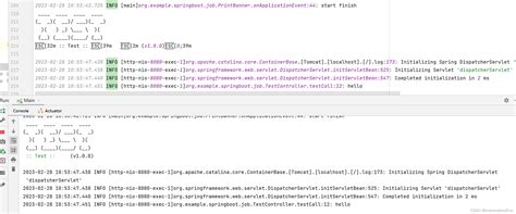 springboot项目启动成功后打印banner 启动spring项目打印banner txt csdn博客