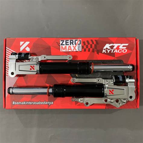 Jual Shockbreaker Depan KTC Kytaco SFF 07 Hitam Black Yamaha All New
