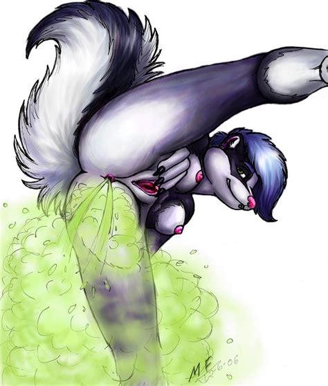 Rule 34 Anus Breasts Fart Female Moodyferret Nipples Nude Pussy Skunk