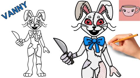 How To Draw Vanny Five Nights At Freddy S Security Breach FNAF