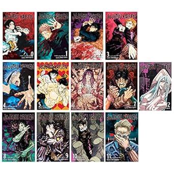Jujutsu Kaisen Series Vol 0 12 Collection 13 Book Set By Gege
