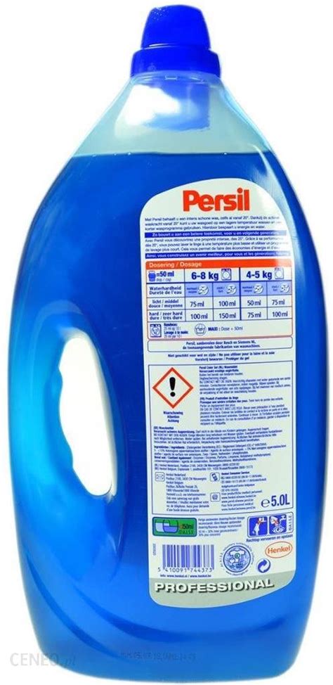 Persil Professional Color Gel Żel Do Prania 100 Prań 5L Opinie i