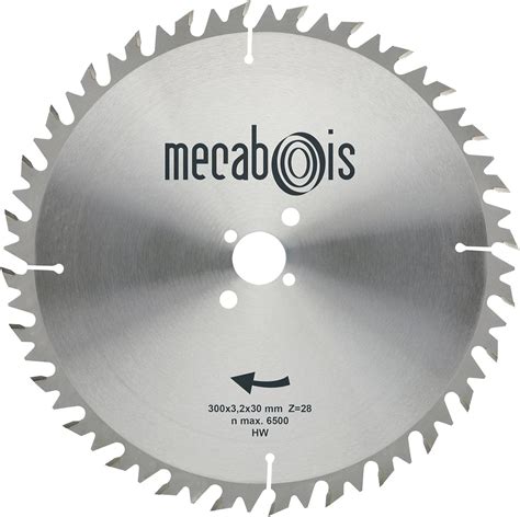 Mecabois Lame De Scie Circulaire Au Carbure Anti Recul Pour Bois De