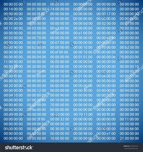 blue binary computer code repeating background stock illustration 190243145 shutterstock