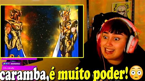 Magnera Reagindo A Aioria Vs Shaka React A Os Cavaleiros Dos Zodiaco