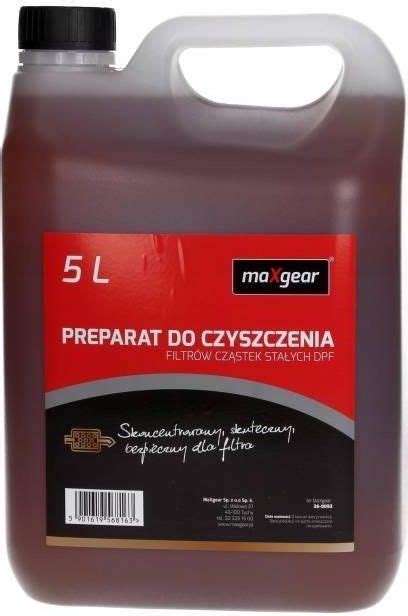 Inna Maxgear 360093 Płyn Do Czyszczenia Filtrów Dpf 5L Maxge 3 Opinie