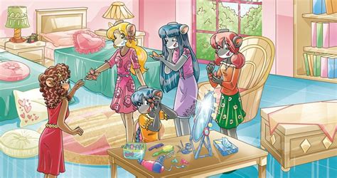 Thea Sisters In 2024 Thea Stilton Geronimo Stilton Art Reference