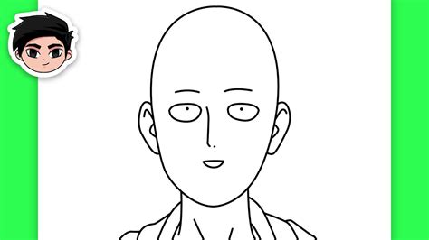 How To Draw Saitama One Punch Man Easy Step By Step YouTube