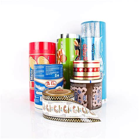 Custom Printed Roll Stock Films Laminated Plastic Film