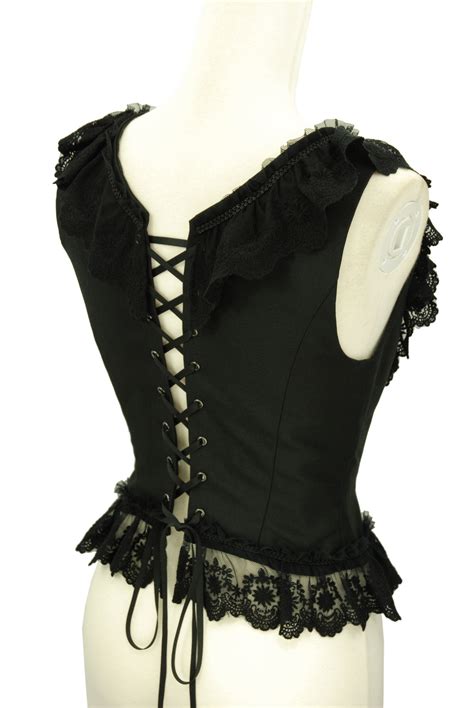 Back Lace Up Bodice By Sheglit