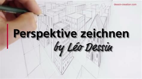 Tutorial 3D Perspektive Eine Stadt Zeichnen YouTube