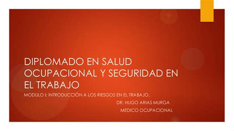 PDF 1 Historia De La Salud Ocupacional Y Seguridad En El Trabajo
