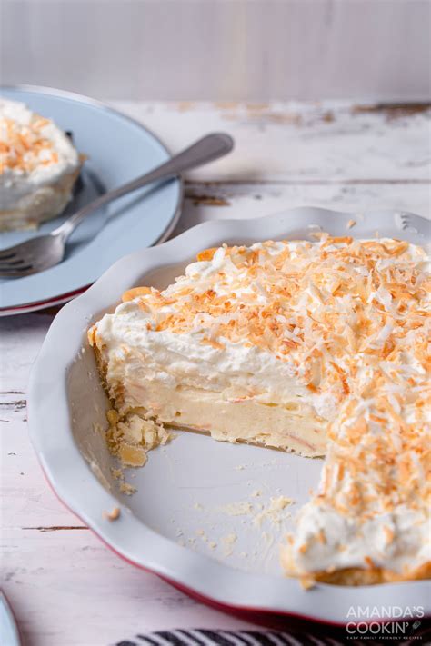 Coconut Cream Pie Amanda S Cookin Pies Tarts