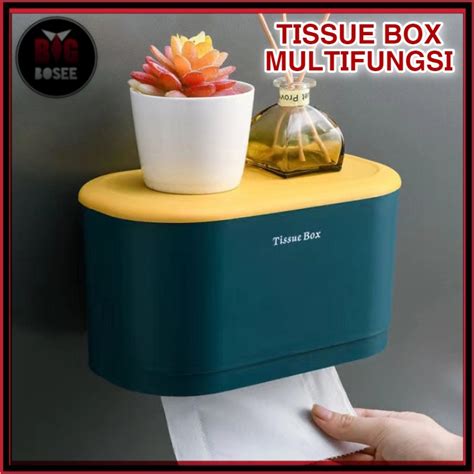 Jual BB7 Kotak Tissue Box Multifungsi Kotak Tisu Toilet Tempel