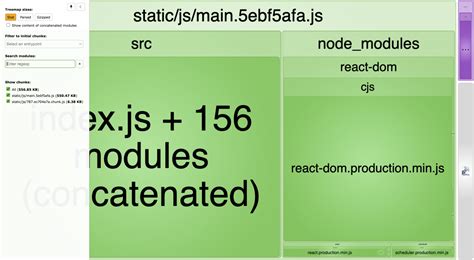 improve react app performance with webpack bundle analyzer debugbear