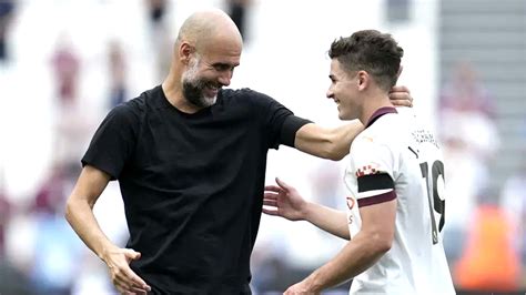 Pep Guardiola se deshizo en elogios para Julián Álvarez