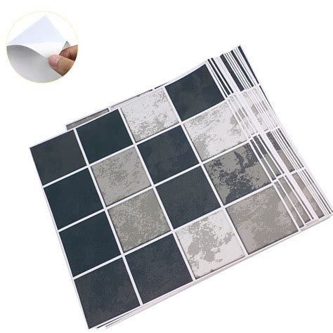PŁYTKI SAMOPRZYLEPNE NAKLEJKI 3D NA KAFELKI 24 SZT 6HG0209oph Cena