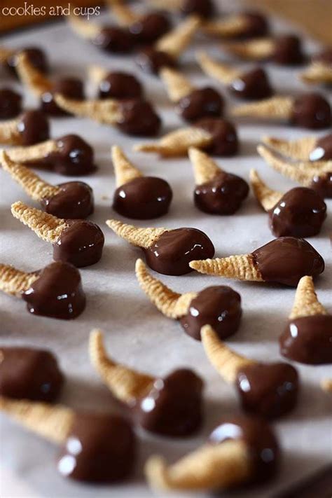 Chocolate Covered Peanut Butter Filled Bugles Mix Peanut Butter