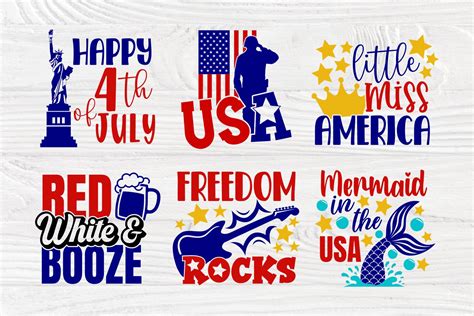 4th Of July SVG Bundle Love USA SVG Cut Files Svg Designs 658825