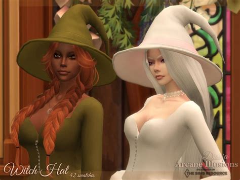 The Sims Resource Arcane Illusions Witch Hat Sims Sims Sims