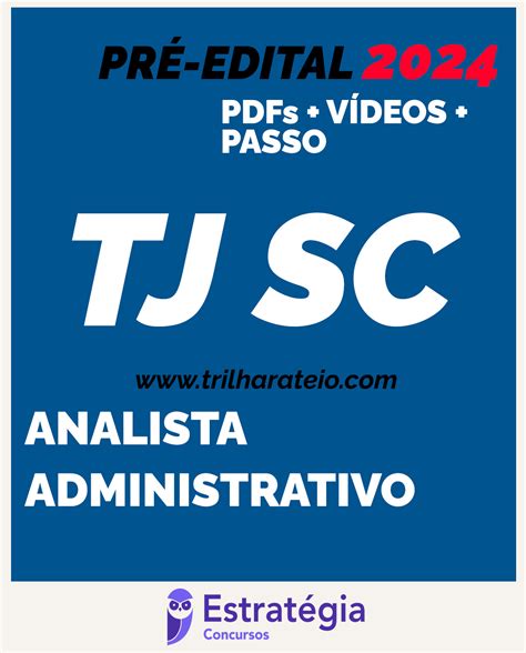 TJ SC Analista Administrativo 2024