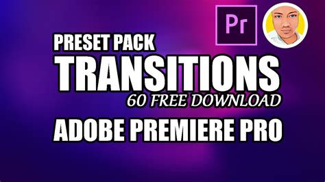 60 FREE Smooth Transitions Preset Pack For Adobe Premiere Pro Tutorial