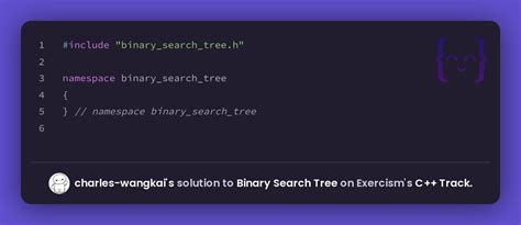 charles wangkai s solution for binary search tree in c on exercism