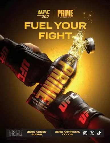 Bebida Hidratante Prime Edici N Ufc Oz Botella In Env O Gratis