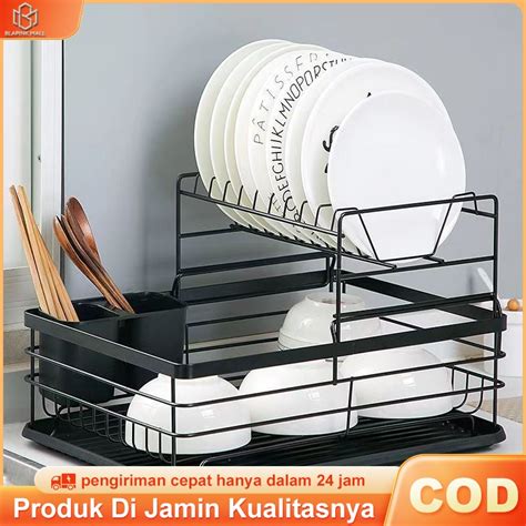 Jual Rak Piring Wastafel Stainless Steel Rak Cuci Piring Wastafel Rak
