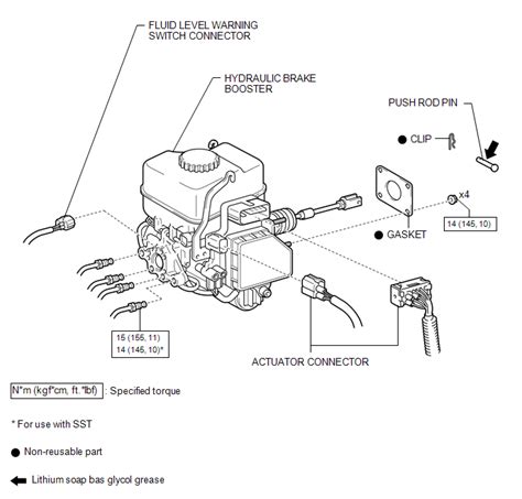 Toyota Tacoma 2015 2018 Service Manual Components Hydraulic Brake