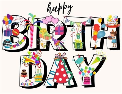 Joyeux Anniversaire Happy Birthday Enfant 24 Artofit