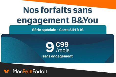 Nouveau forfait 40 Go chez B You ou RED by SFR dès 9 99