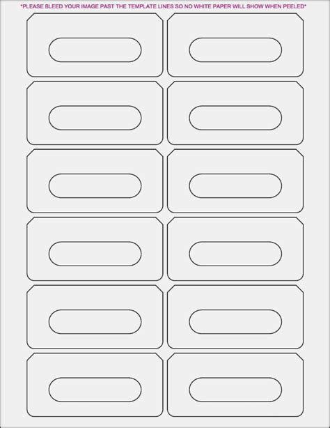 Pendaflex Printable Tab Inserts Template