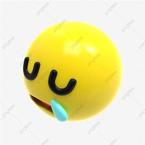 Rosto Ranho D Render Emoji Vista Lateral Moticon Desenho Animado